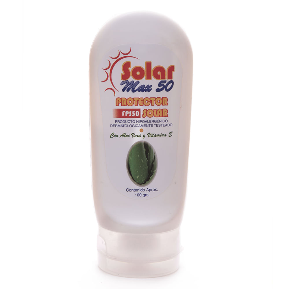 Protector Solar 50 Fps 100 grs. - Max Service